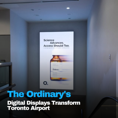 The Ordinary's Digital Displays Transform Toronto Airport